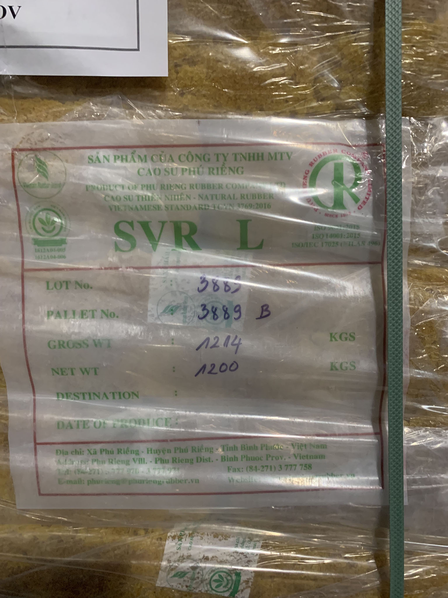 TSR(Technical Specified Rubber) – 天然ゴム・ラテックスの輸入販売 -汎アジア貿易-